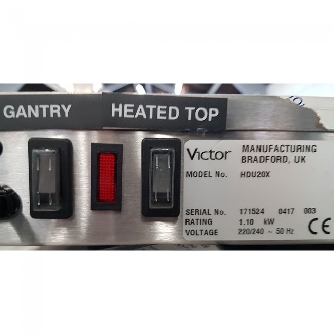 Unused Victor Heated Display Unit with Heated Gantry
