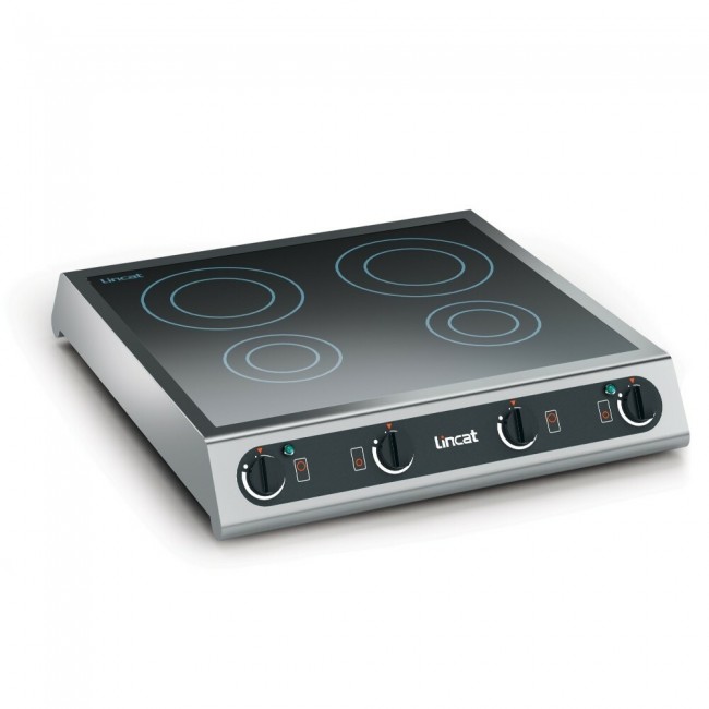 Lincat Electric Counter-top Induction Hob 4 Zones - IH42 - Energy Savers