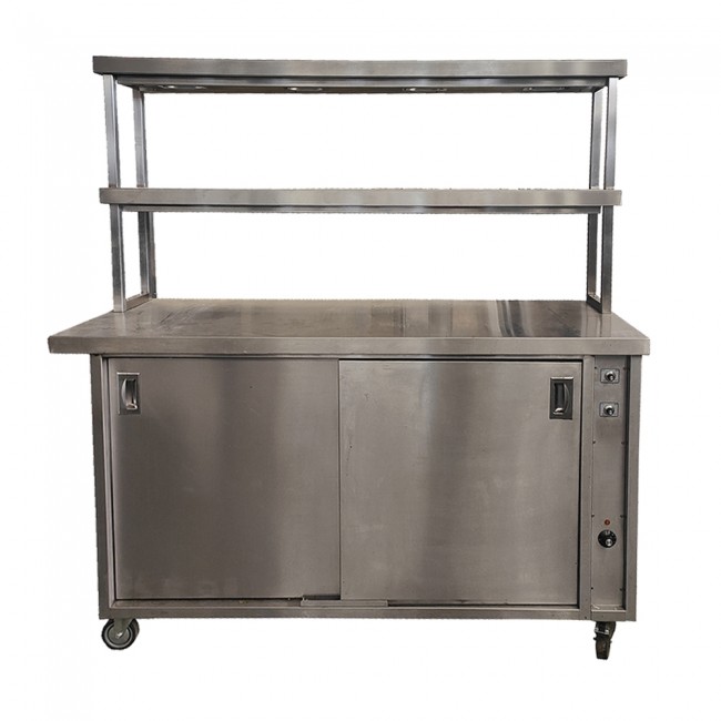 Pass though table with heated lamps - Latest Used Products