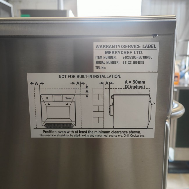 Merrychef Eikon E4 High Speed Oven