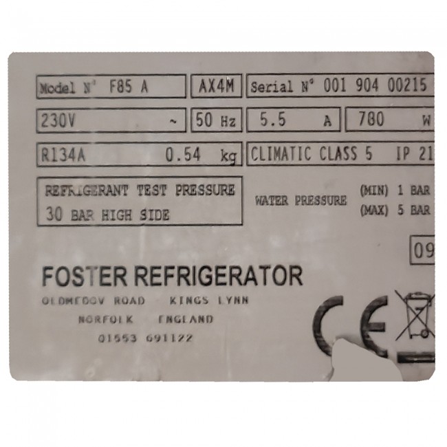 Foster Ice Machine - F85