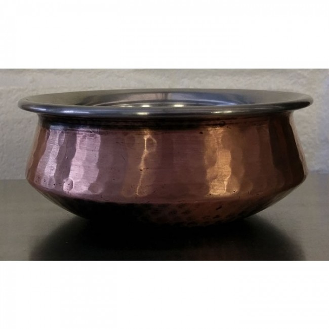 Tera India Copper balti dishes Diameter 15cm