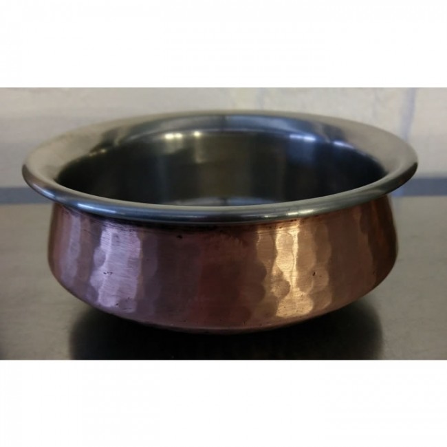Tera India Copper balti dishes Diameter 15cm