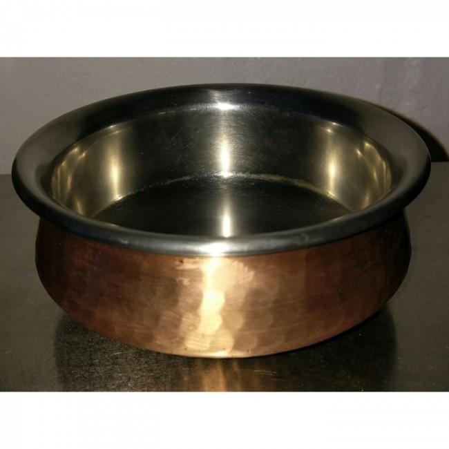 Tera India Copper balti dishes Diameter 13cm