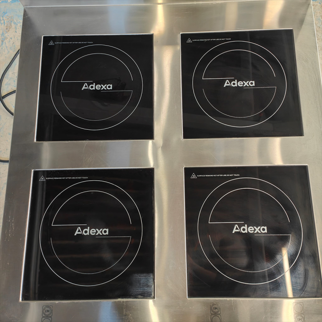 Adexa induction hob - AMTCD401 - Used Cooking Equipment - USED CATERING ...